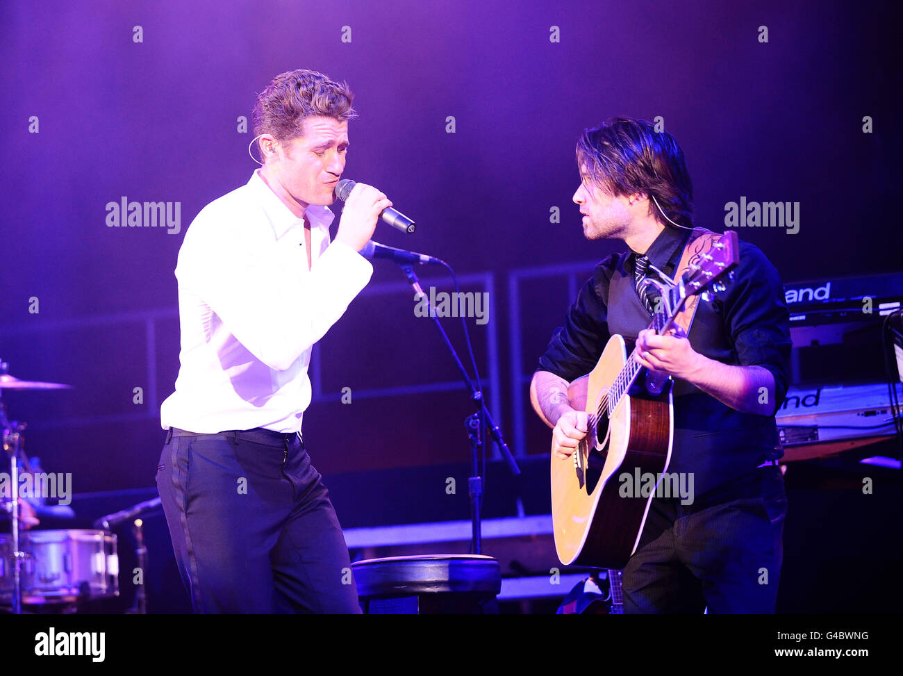 Matthew Morrison gig - London Stock Photo - Alamy