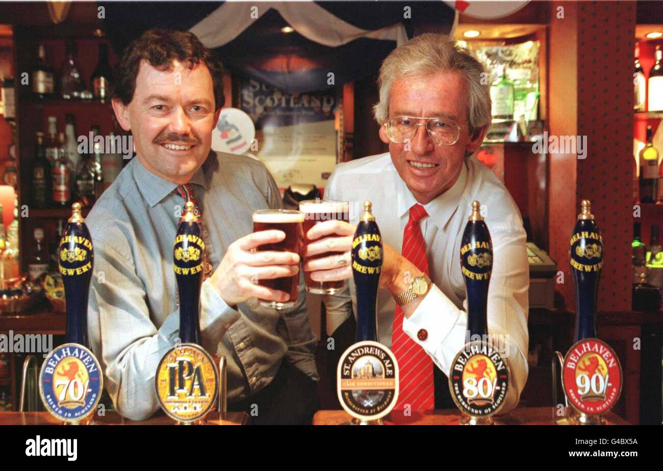 Belhaven Chief executive Stuart Ross and Finance Director David ...