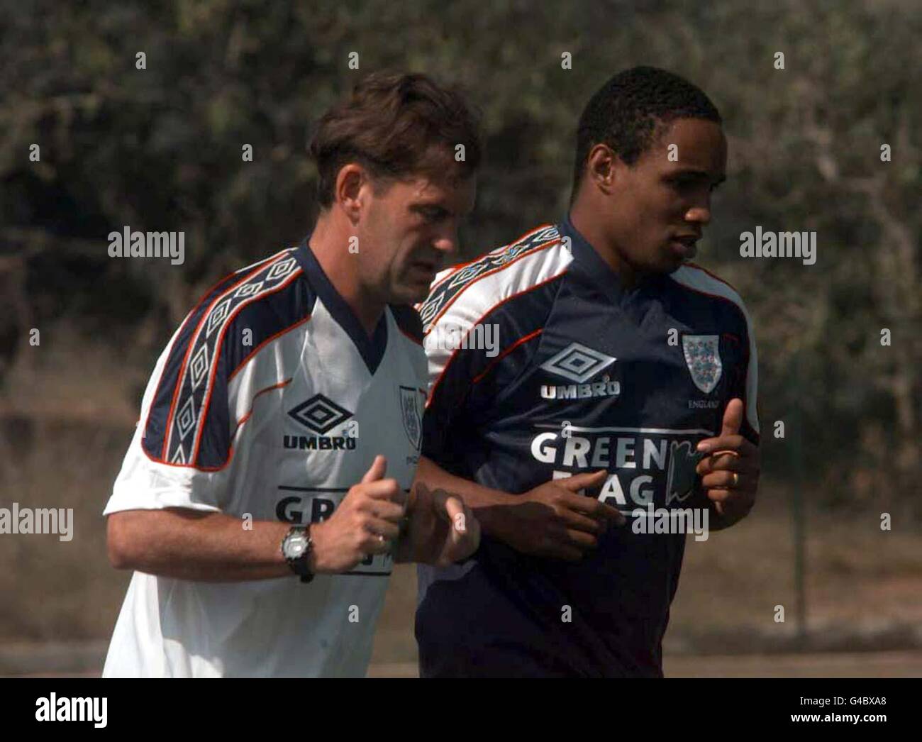 Paul ince england training session hi-res stock photography and images ...