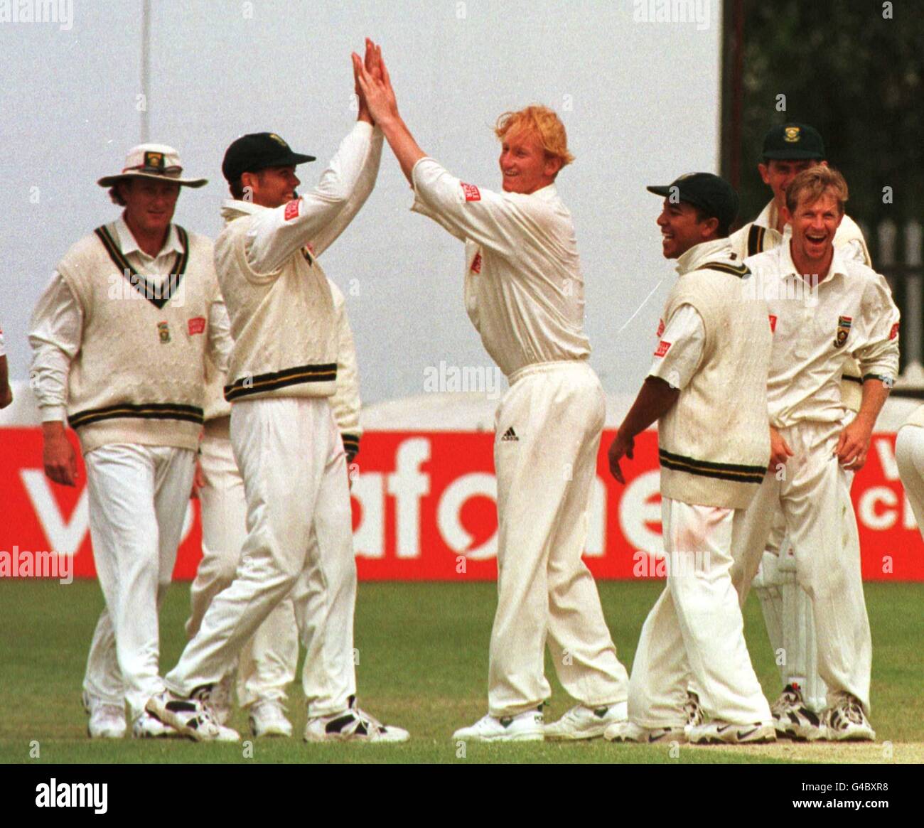 Cricket/South Africa cele. 05 Stock Photo - Alamy