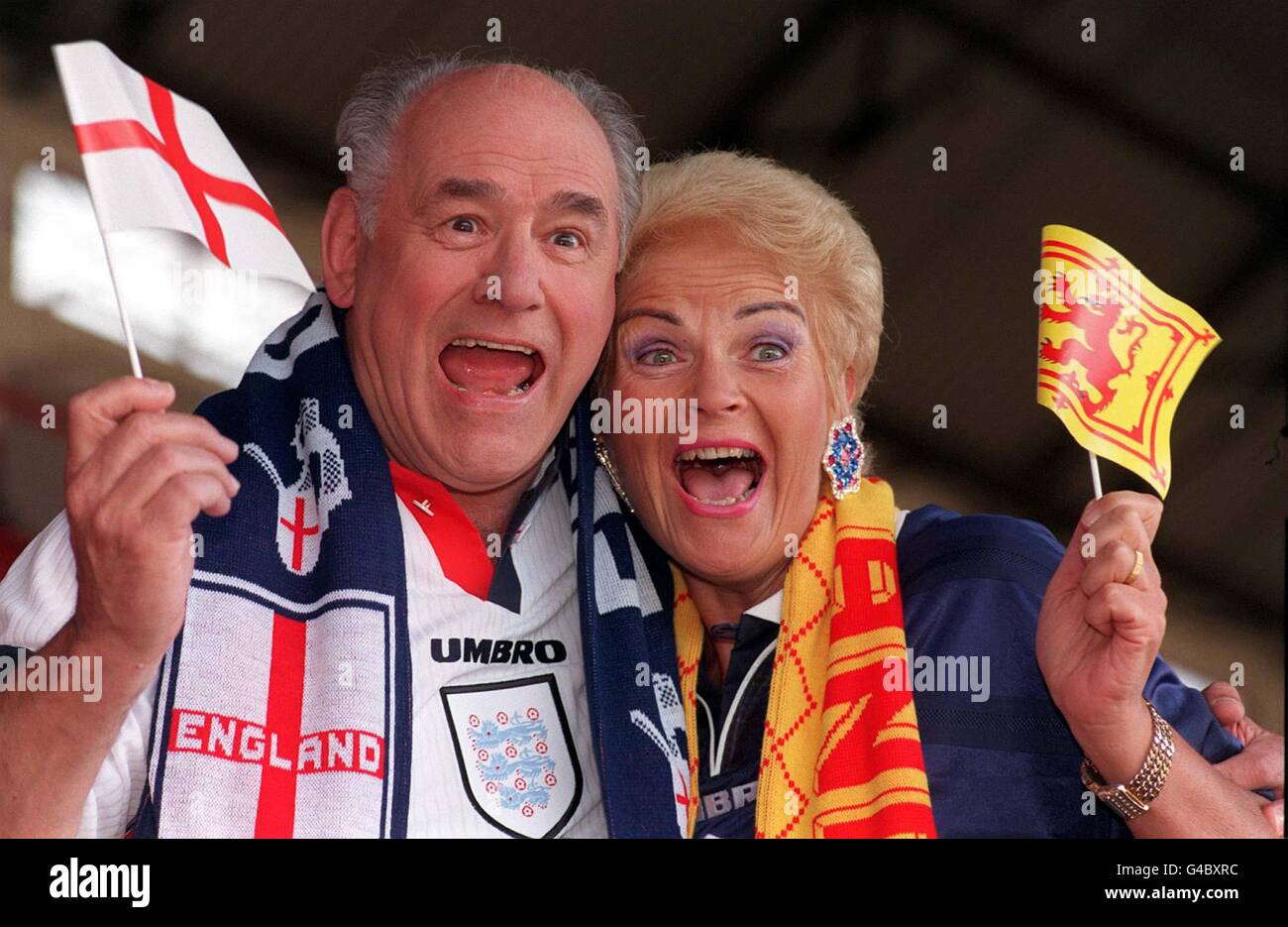 Eastenders stars Roy and Pat (Tony Caunter and Pam St Clement), during ...