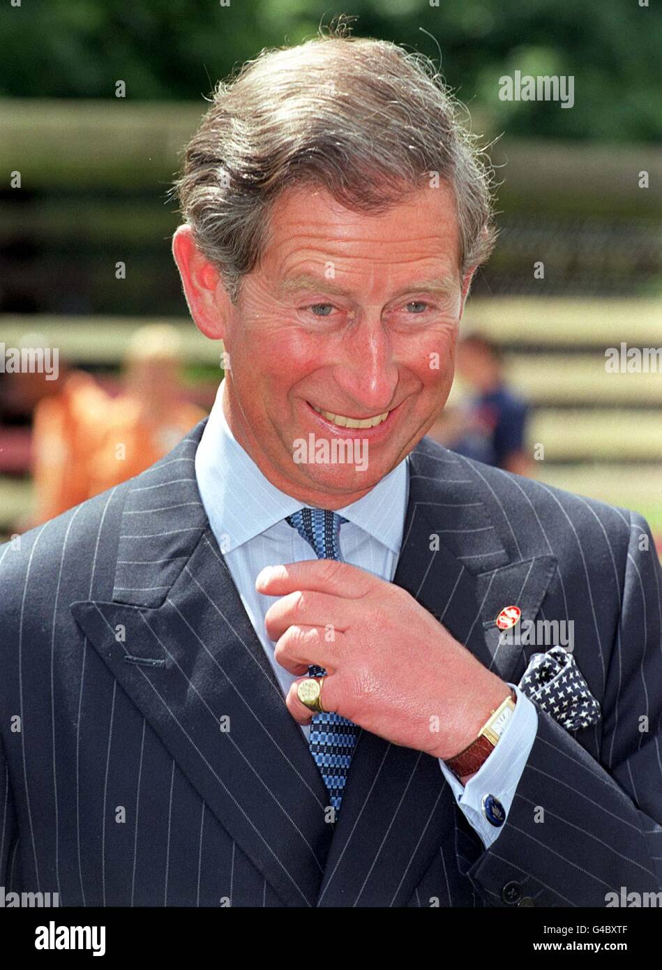 The Prince of Wales, during his visit to Camden, north London this ...