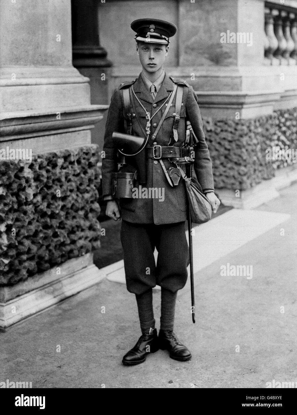 PA NEWS PHOTO 1914 THE PRINCE OF WALES AT BUCKINGHAM PALACE IN THE ...