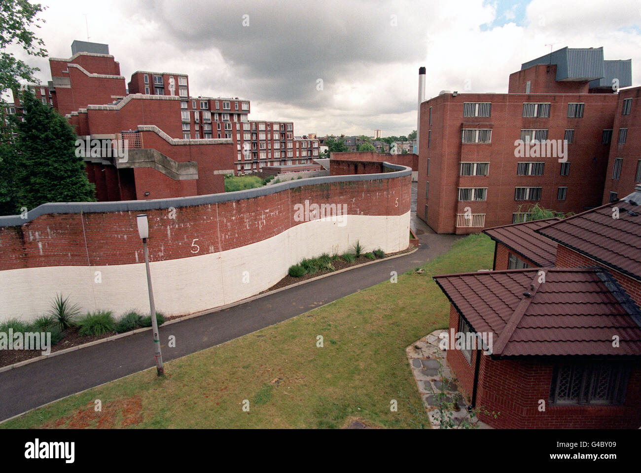 A view looking out from the inside of HMP Holloway today (Tuesday ...