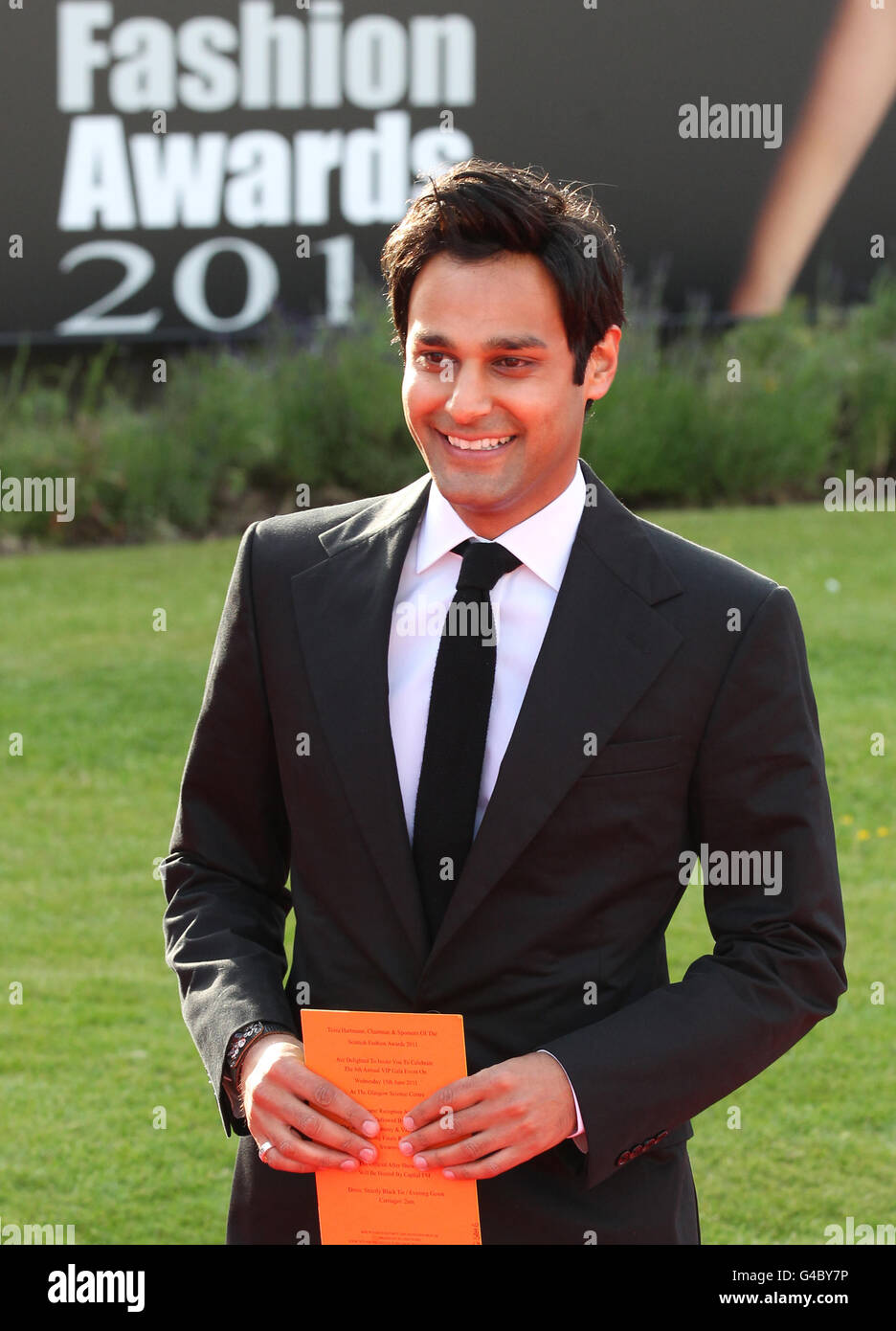 Scottish Bafta winning actor Atta Yaqub arrives for The Scottish ...