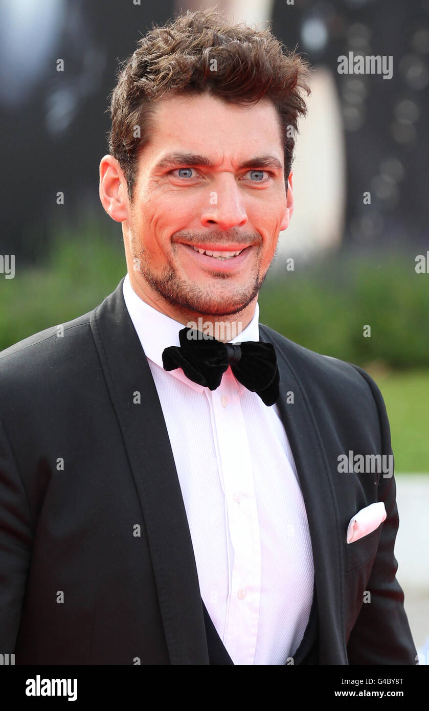 Scottish Fashion Awards - Glasgow. Model David Gandy arrives for The ...