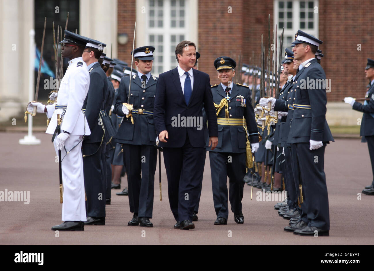 Prime Minister David Cameron attends the Officer Cadets passing out ... Prime Minister David Cameron attends the Officer Cadets passing out ...