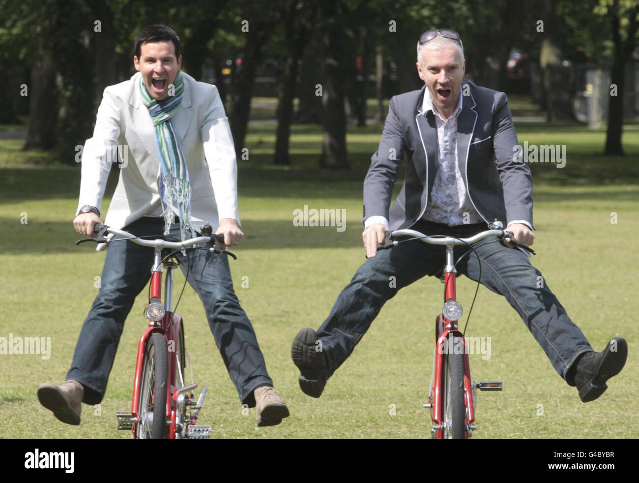 Scottish design duo Colin and Justin in Edinburgh as they test their ...