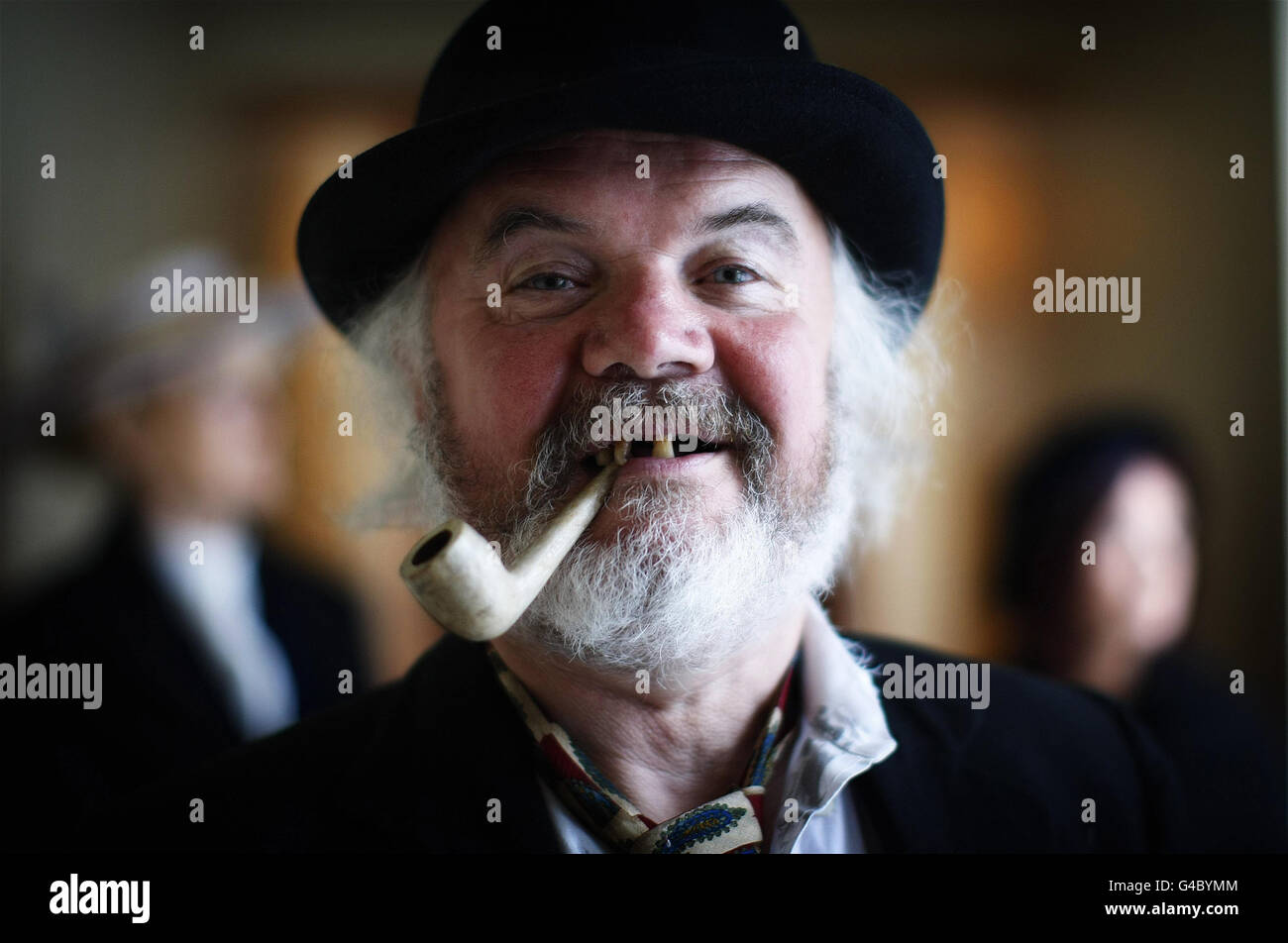 Joycean actor Jim Corcoran as 'The Citizen' in the Gresham Hotel for ...