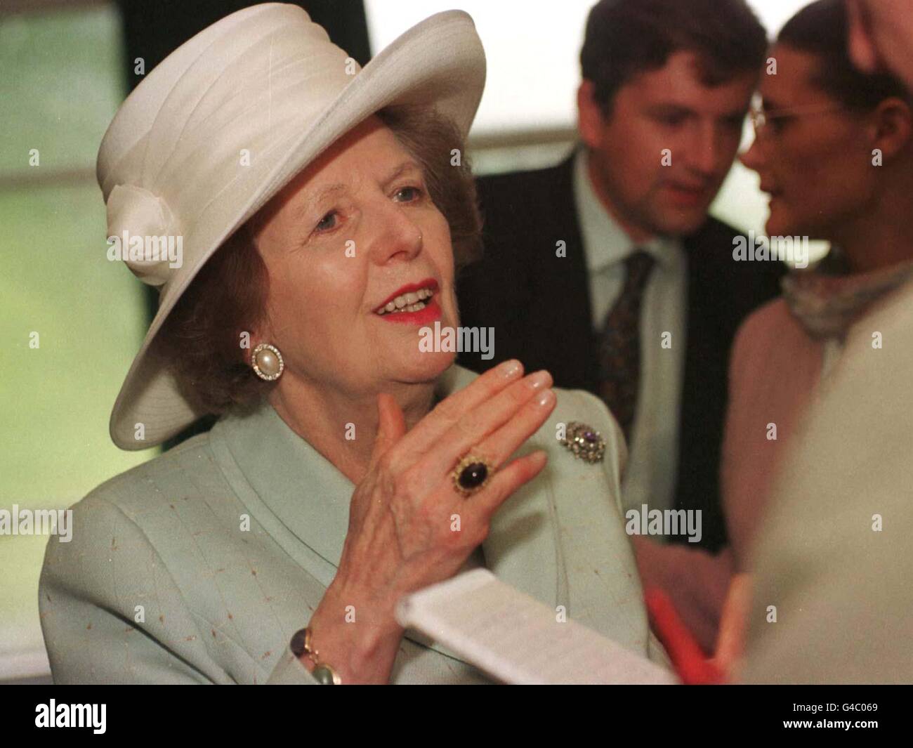 THATCHER Falklands 3 Stock Photo - Alamy