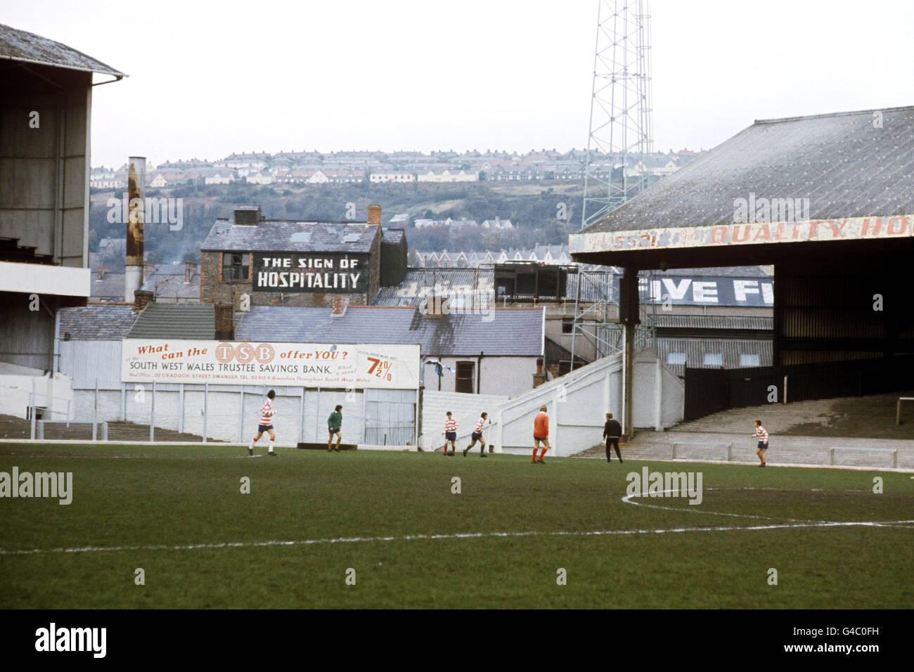 Vetch field football stadium swansea High Resolution Stock Photography ...