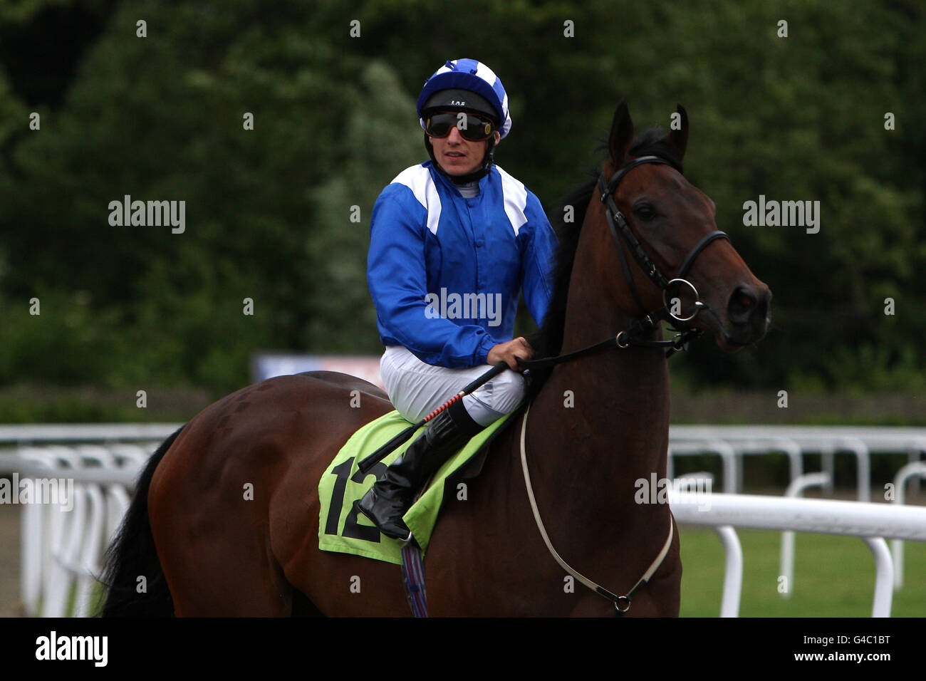 Horse Racing - Betdaq Wednesday Night - Kempton Park Stock Photo - Alamy
