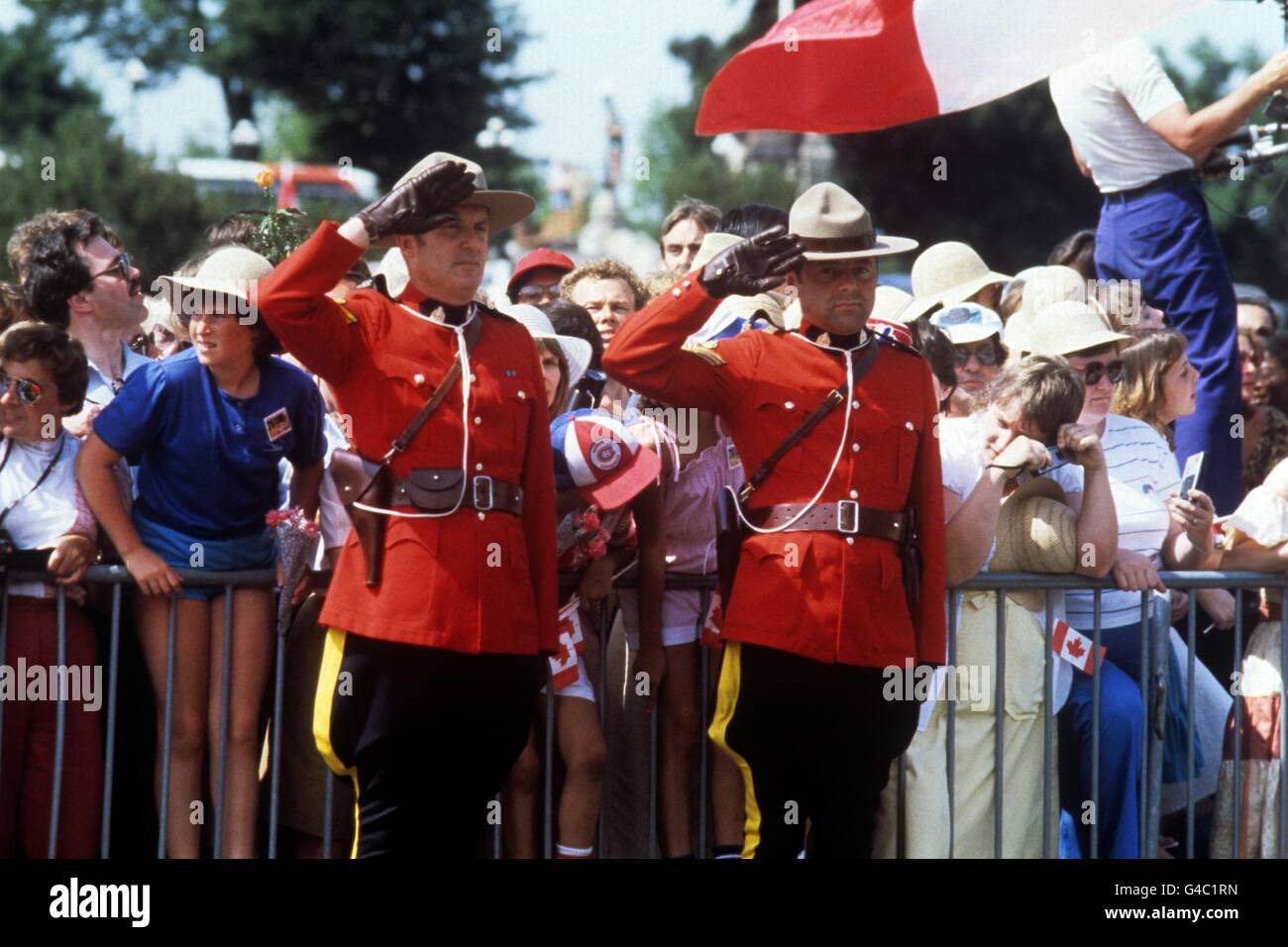 Royal canadian mounted police salute hi-res stock photography and ...