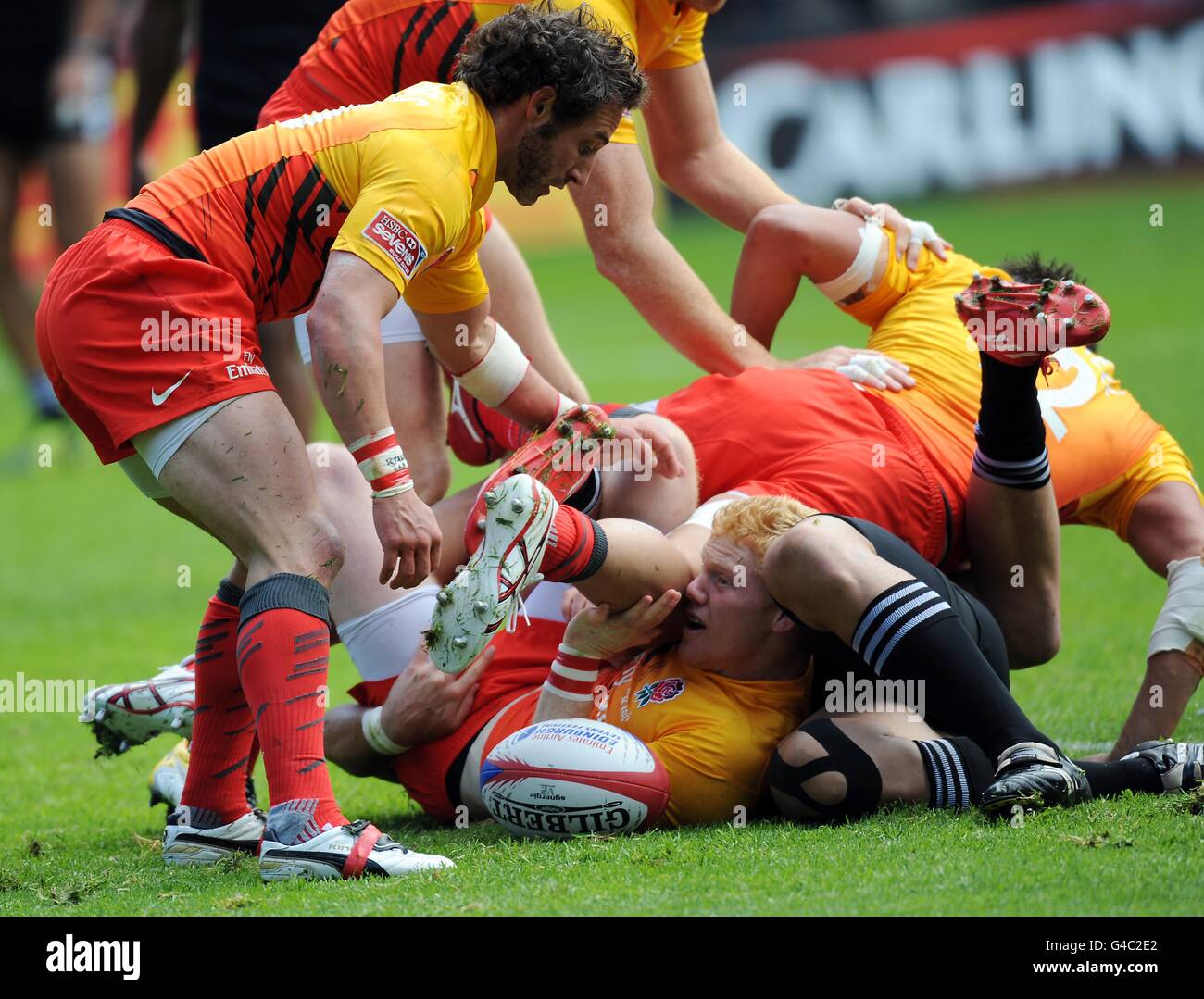 Rugby sevens ben gollings hi-res stock photography and images - Alamy
