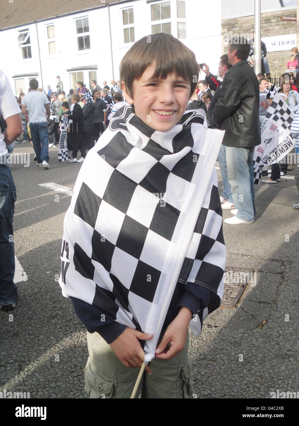 Soccer - Swansea Premier League Promotion Parade Stock Photo - Alamy