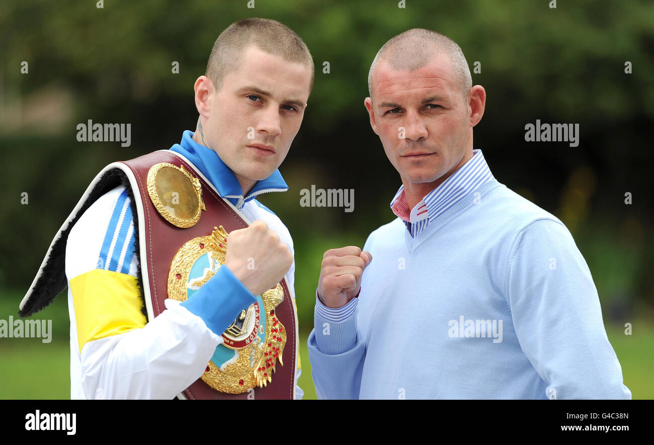 Boxing - Ricky Burns and Nicky Cook Press Conference - Hilton Liverpool ...