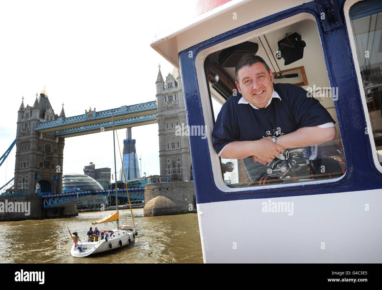 Jimmy Buchan, star of the TV series Trawlerman, on board his North Sea ...
