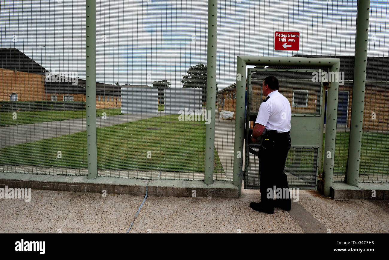 A general view of Morton Hall Immigration Removal Centre, near ...