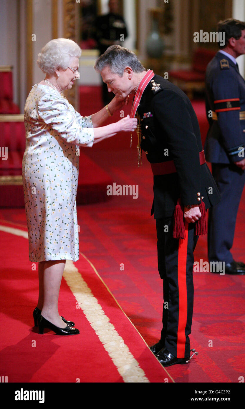 Brigadier Michael Griffiths is made a Commander of the British Empire ...