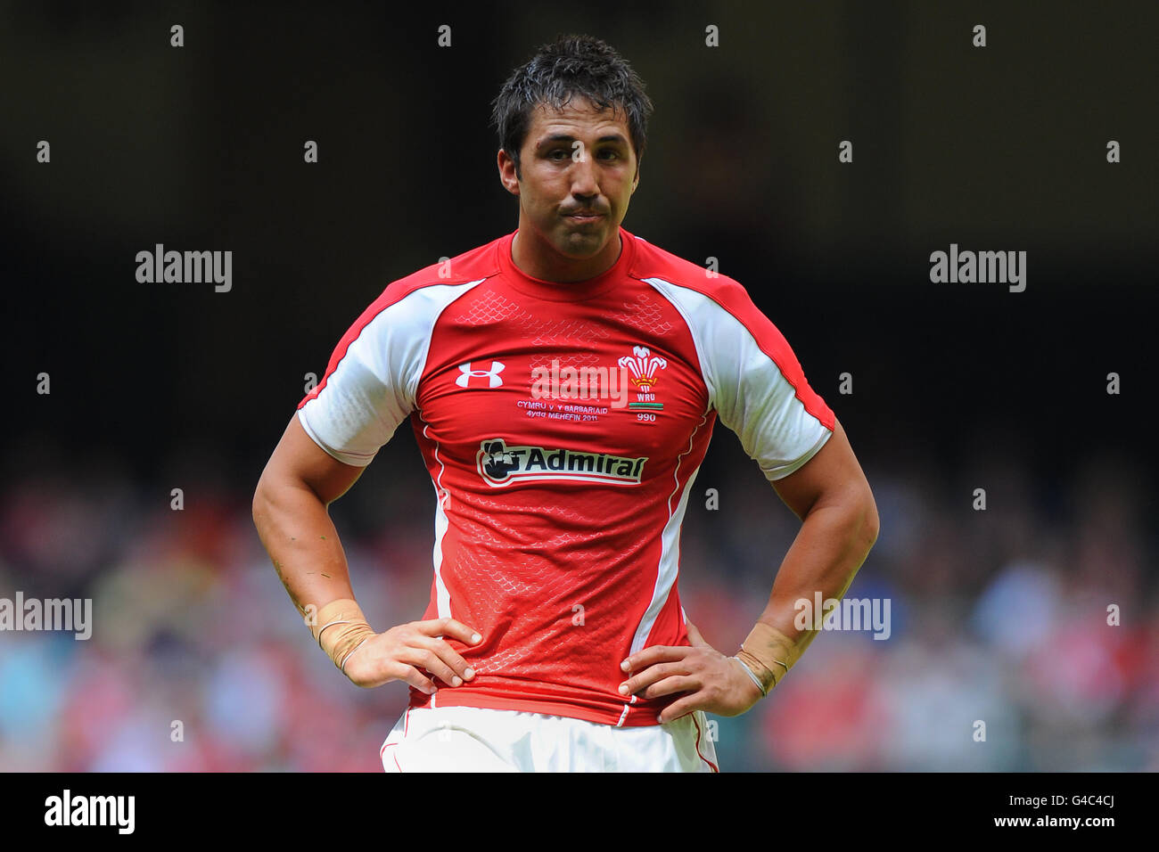 Wales' Gavin Henson on his return to international rugby Stock Photo ...