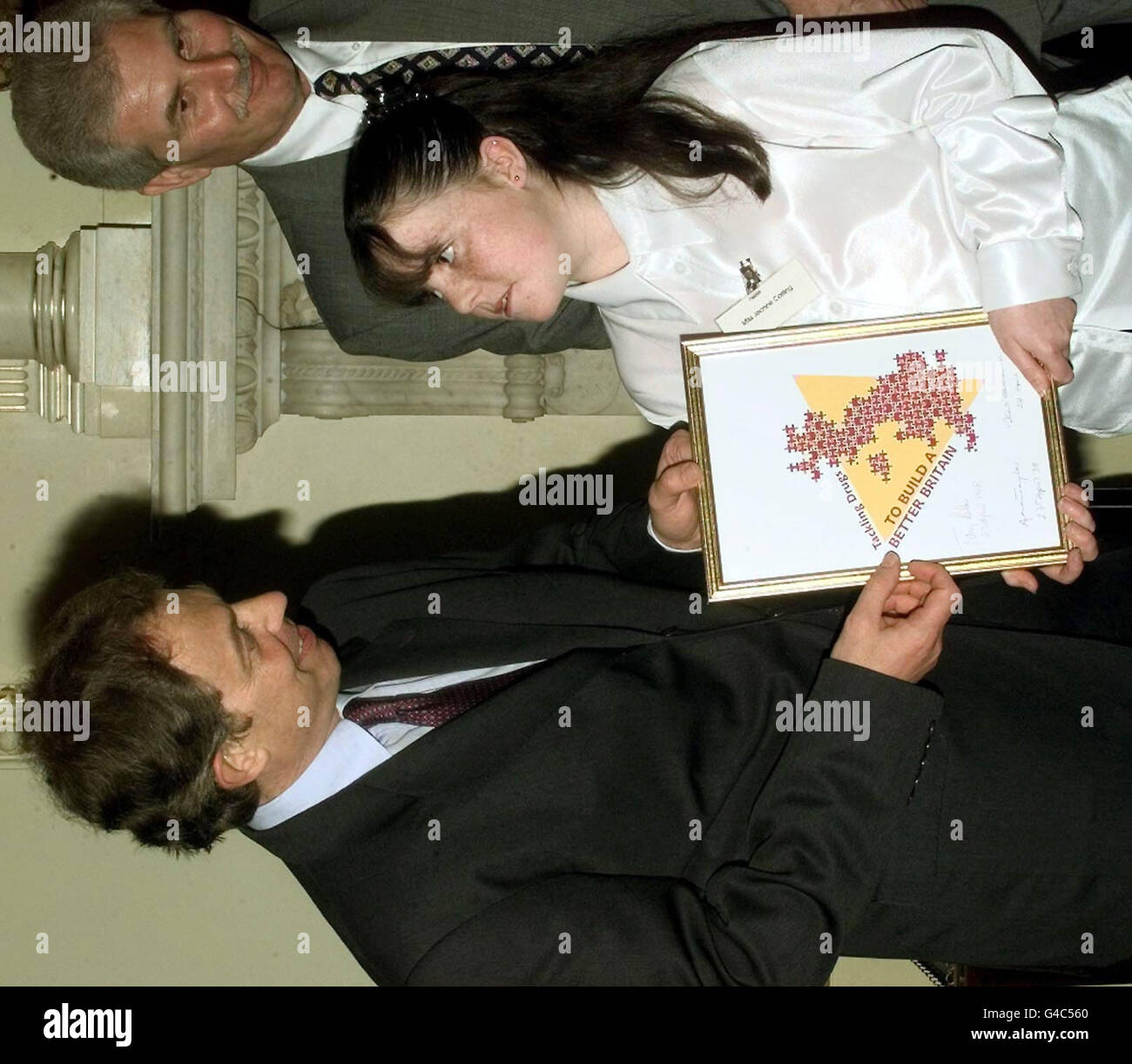 Blair/anti drug reception Stock Photo - Alamy