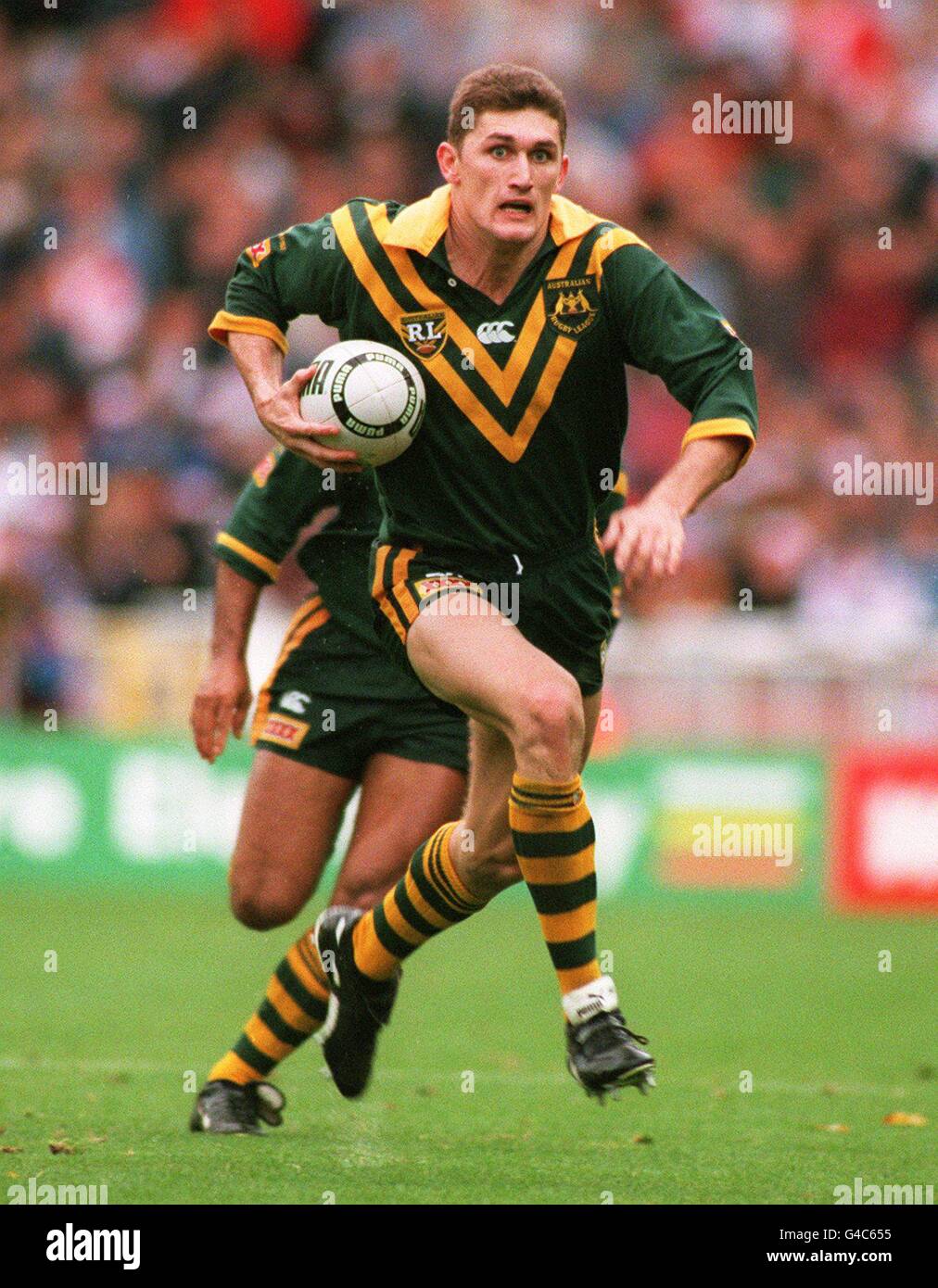 RUGBY LEAGUE. BRETT MULLINS, AUSTRALIA Stock Photo - Alamy