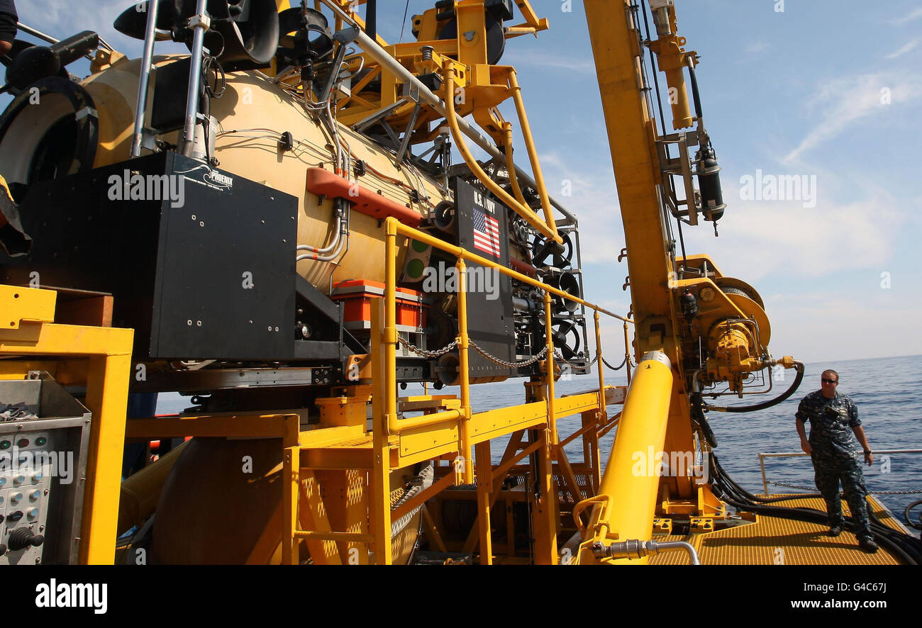 The worlds largest submarine escape rescue drill press association ...