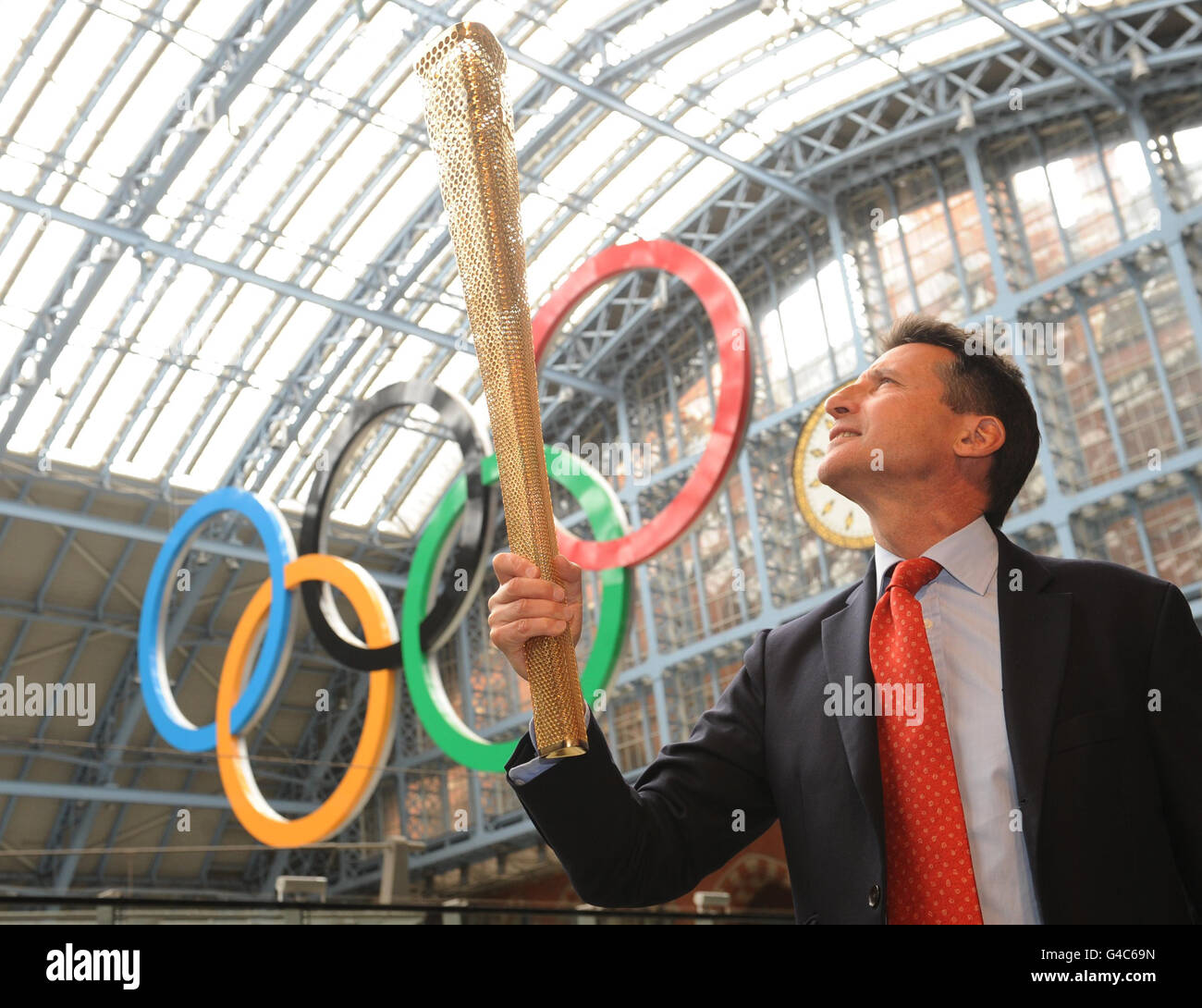 Olympic torch relay 2012 in hi-res stock photography and images - Alamy
