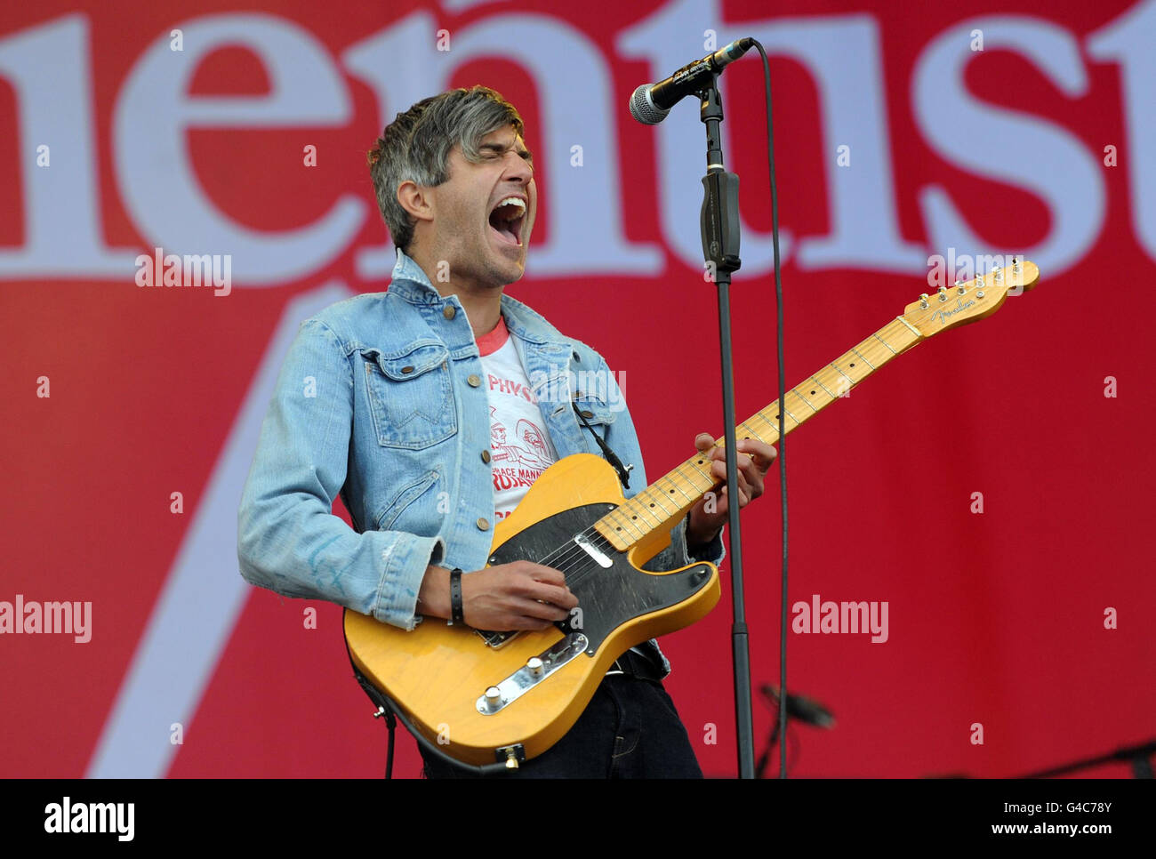 Isle of Wight Festival 2011 Stock Photo - Alamy