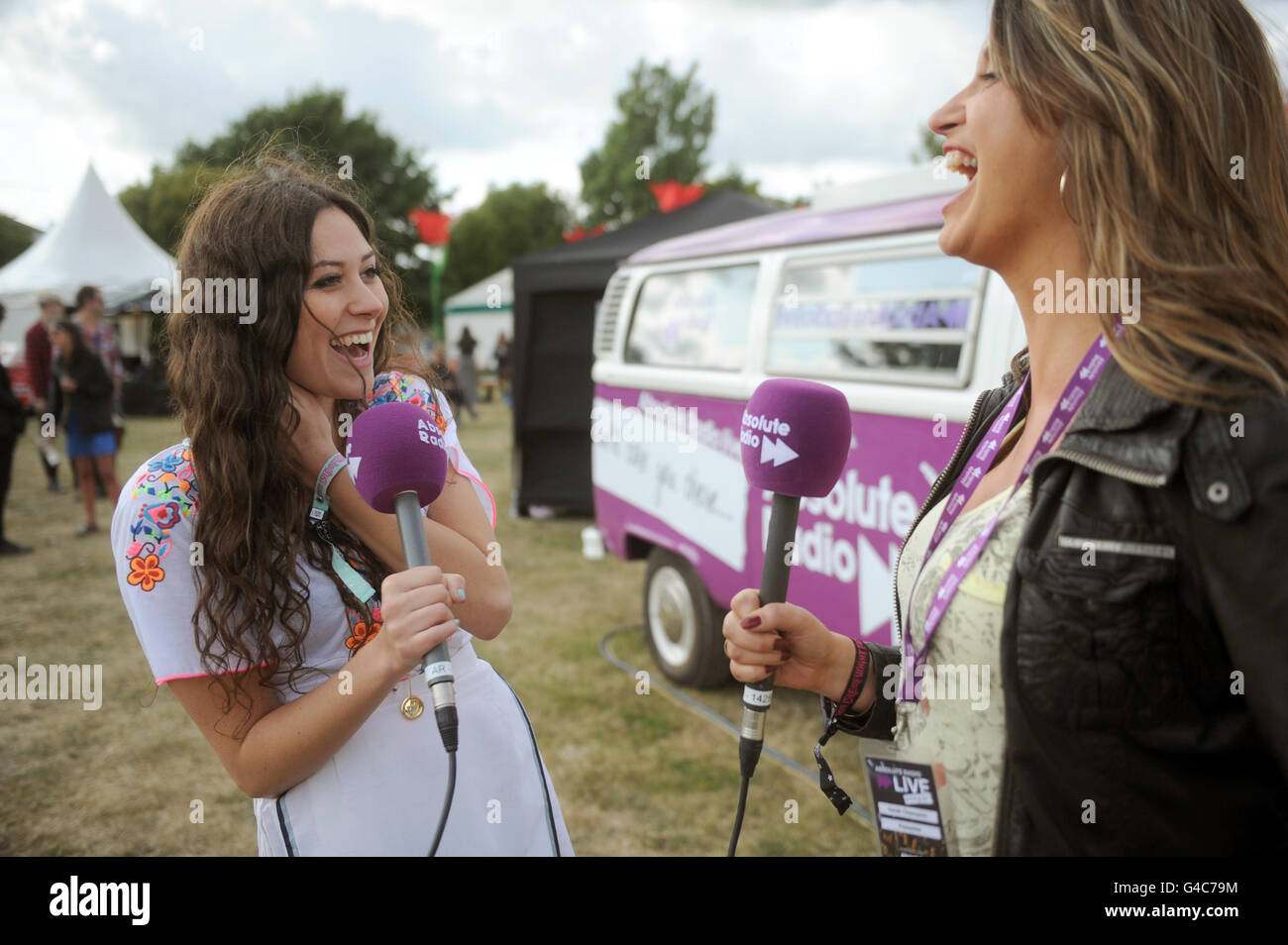 Isle of Wight Festival 2011 Stock Photo - Alamy
