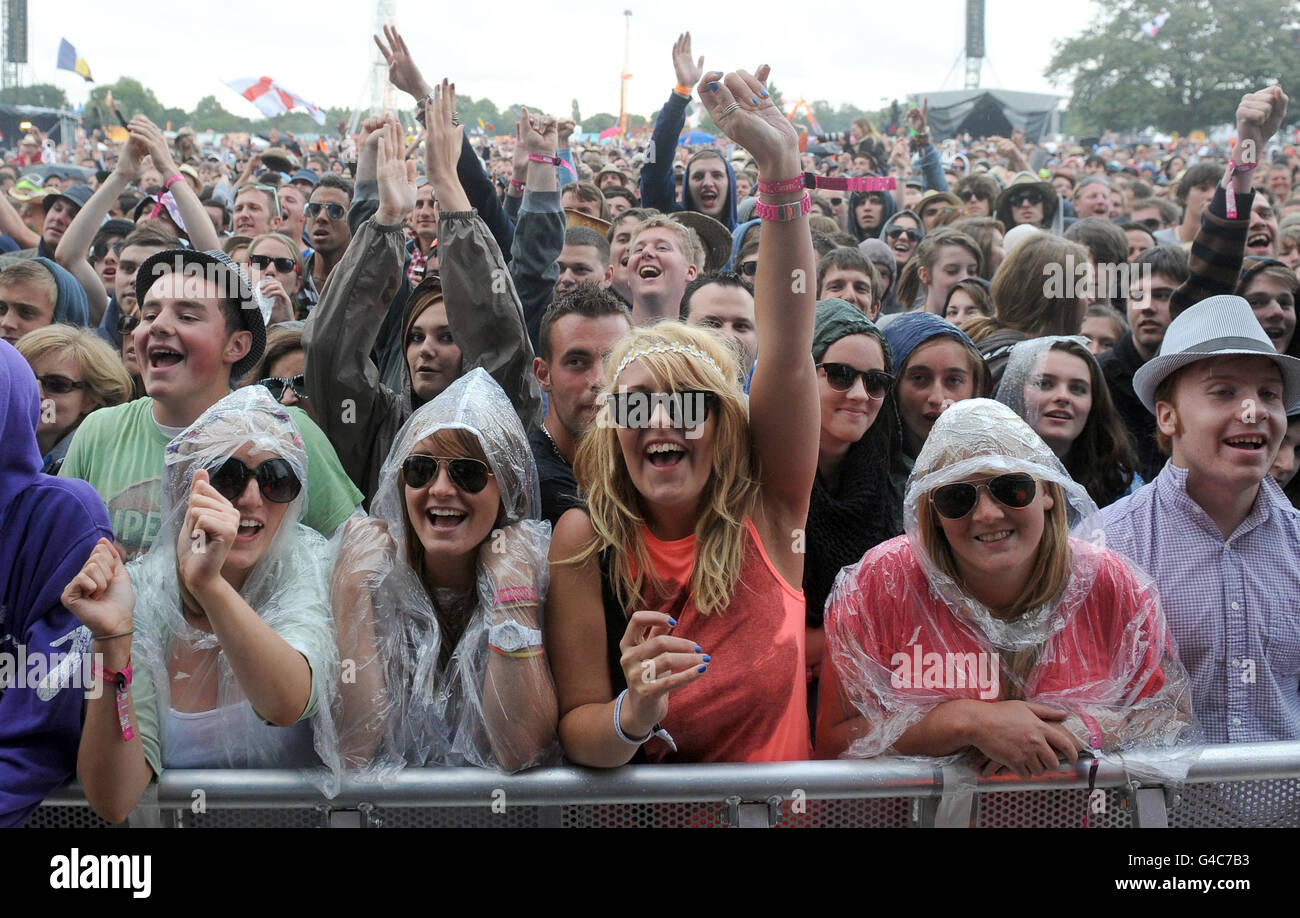 Isle of Wight Festival - 2011 Stock Photo - Alamy