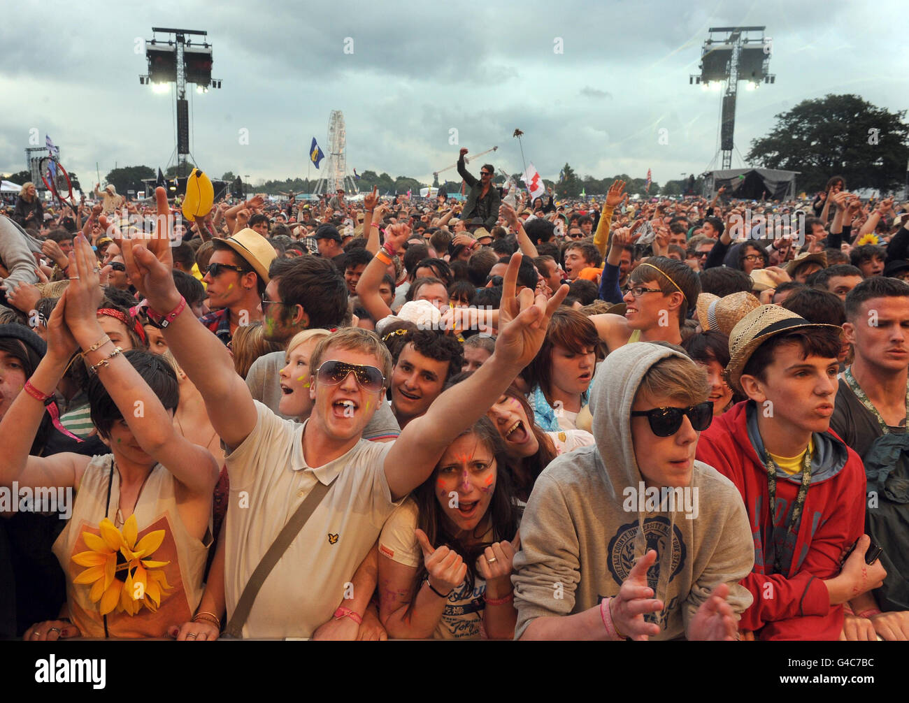 Isle of Wight Festival 2011 Stock Photo - Alamy