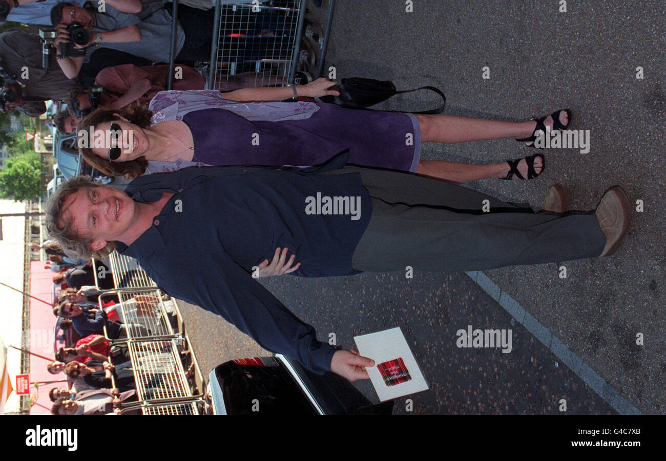 Men Behaving Badley star Martin Clunes and his wife Philippa arrive at ...