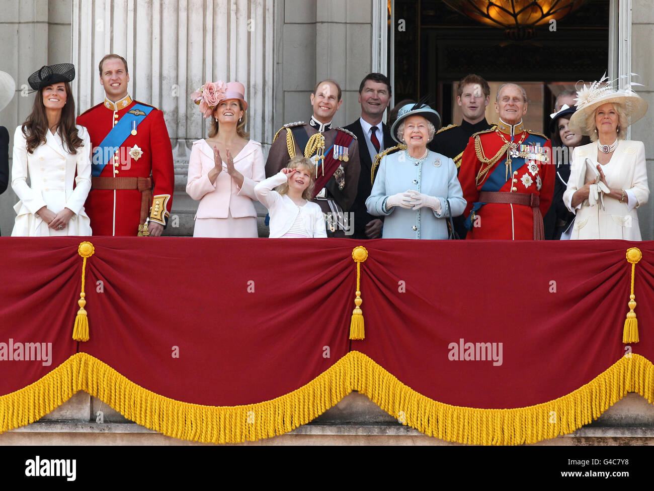 Buckingham palace the royal family