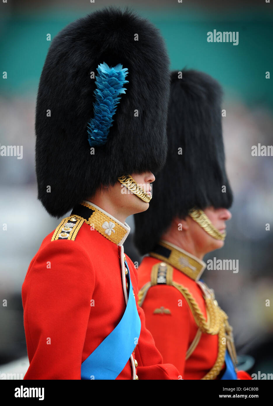 Trooping the Colour Stock Photo - Alamy