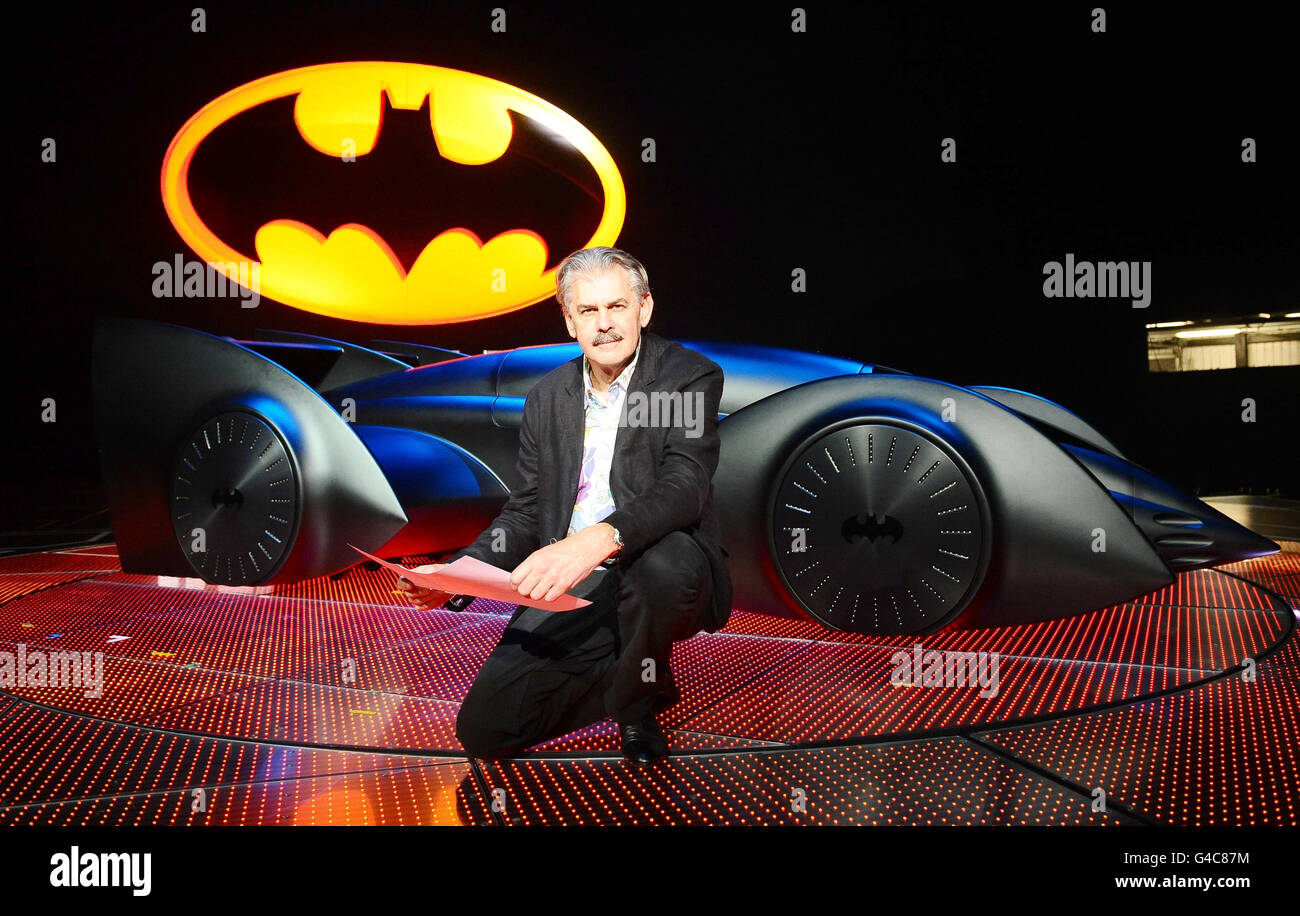 Professor Gordon Murray designer of the Batmobile to be used in the ...