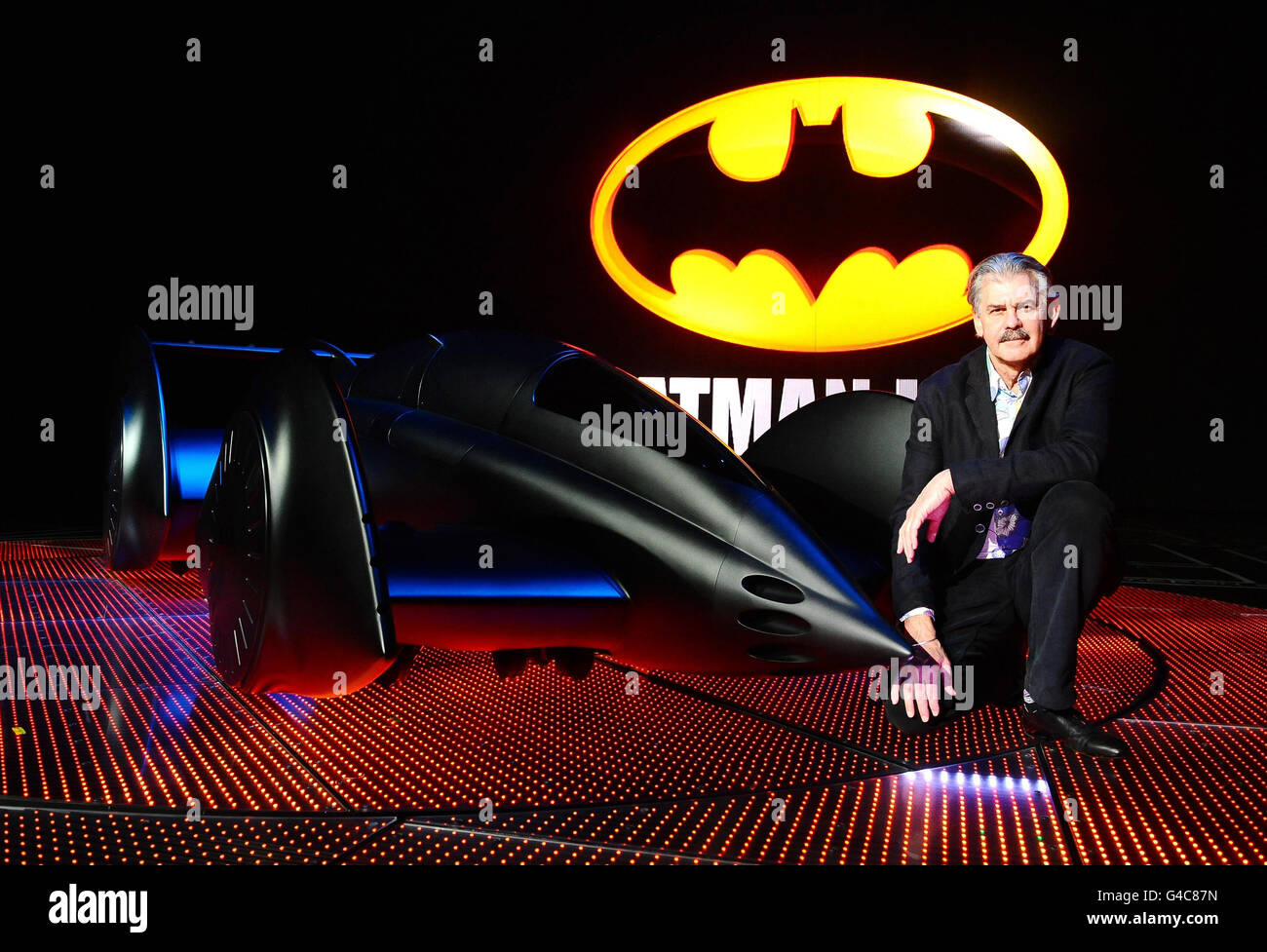 Professor Gordon Murray designer of the Batmobile to be used in the ...