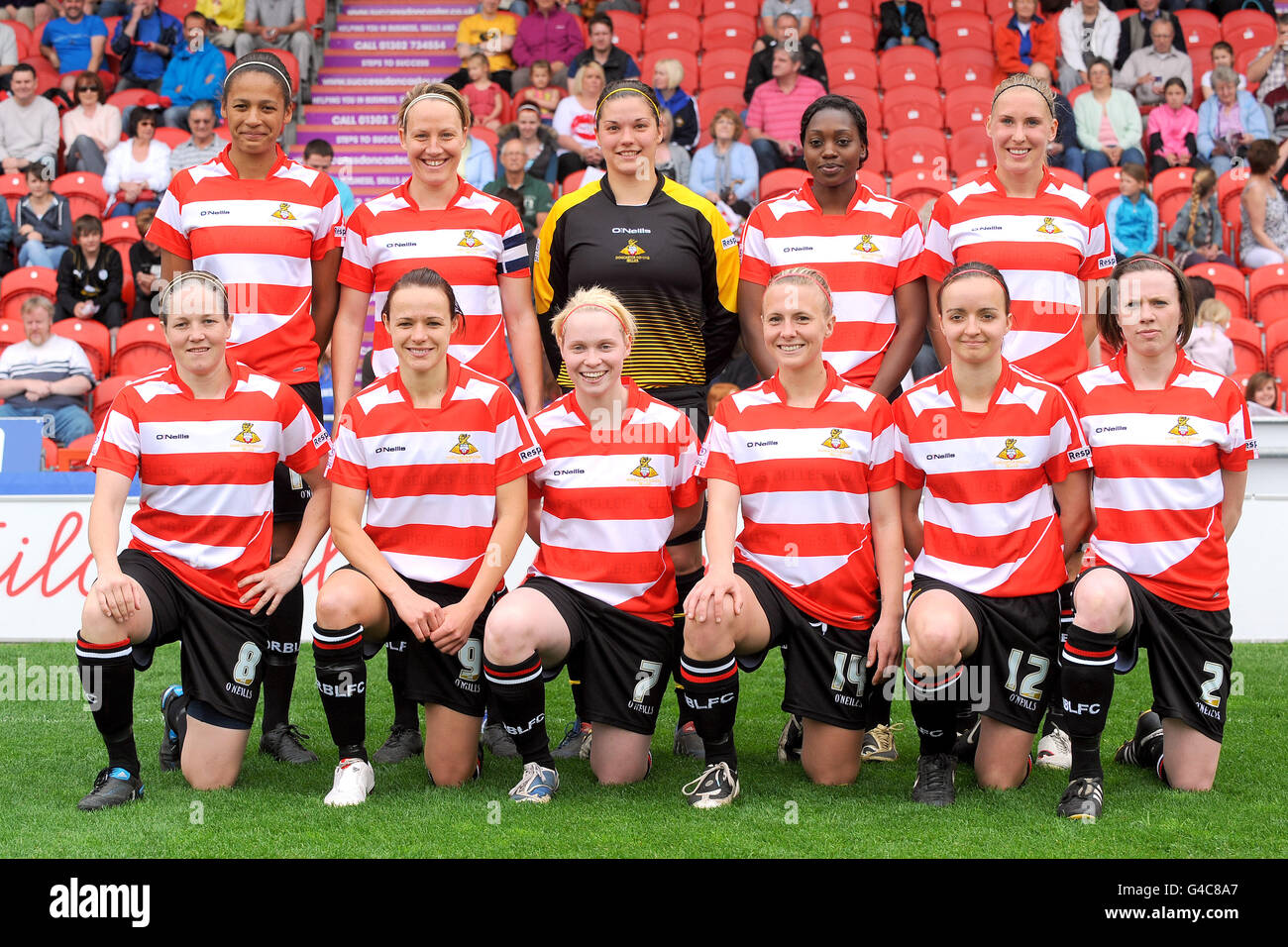 Doncaster belles team group hi-res stock photography and images - Alamy