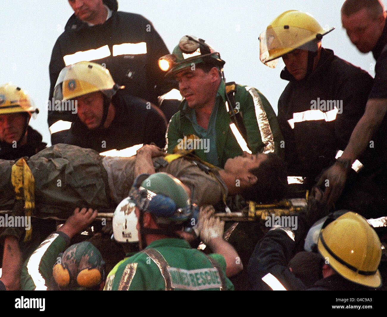 Trapped in trench hi-res stock photography and images - Alamy