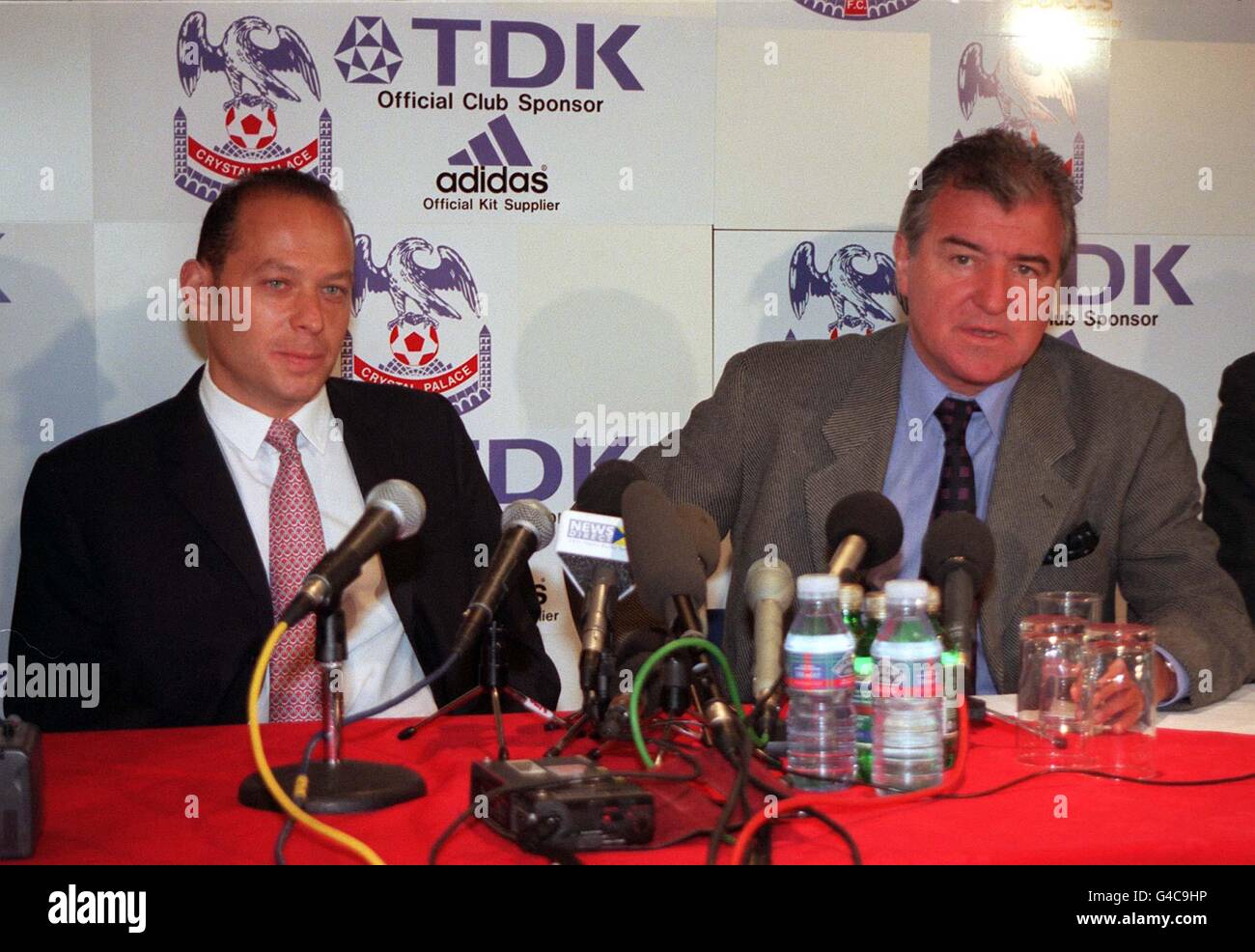 New Crystal Palace chairman chairman Mark Goldberg and former England ...