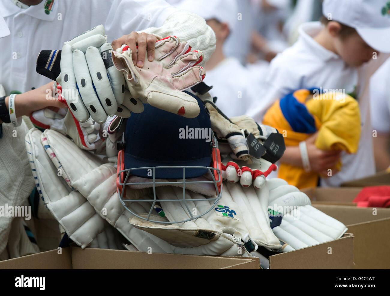 Cricket lv sos kit aid day lords cricket ground hi-res stock ...