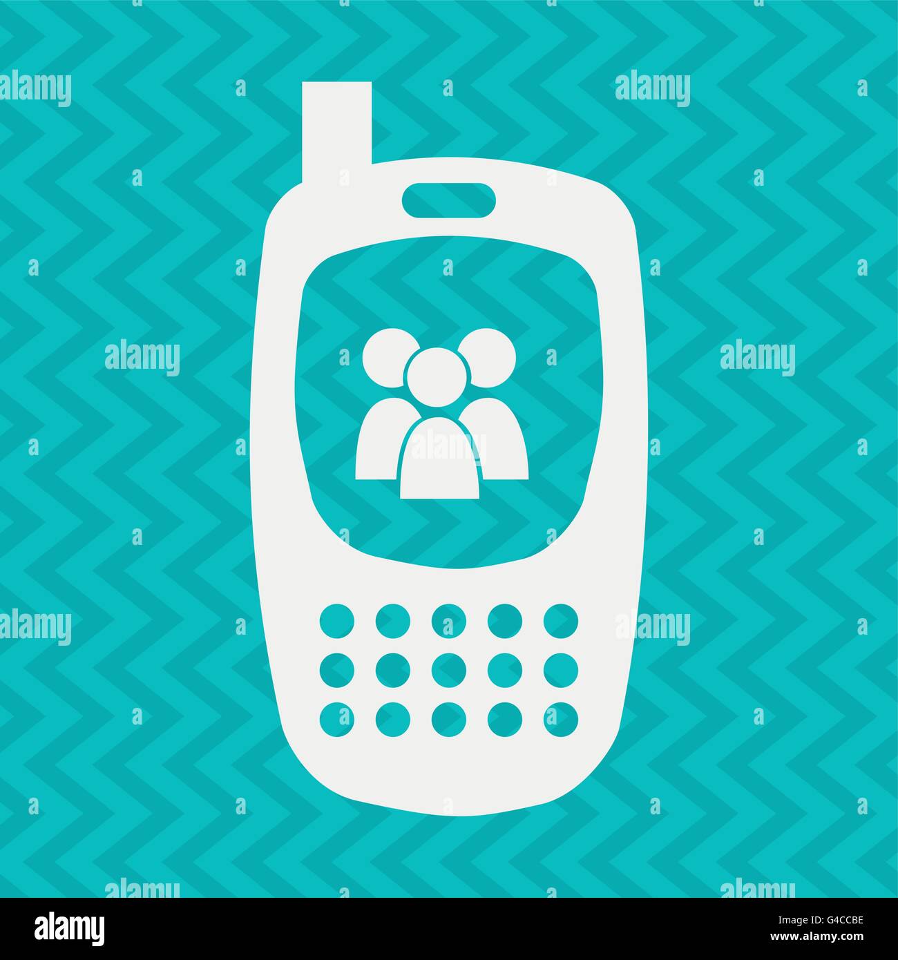 mobile technology design Stock Vector Image & Art - Alamy