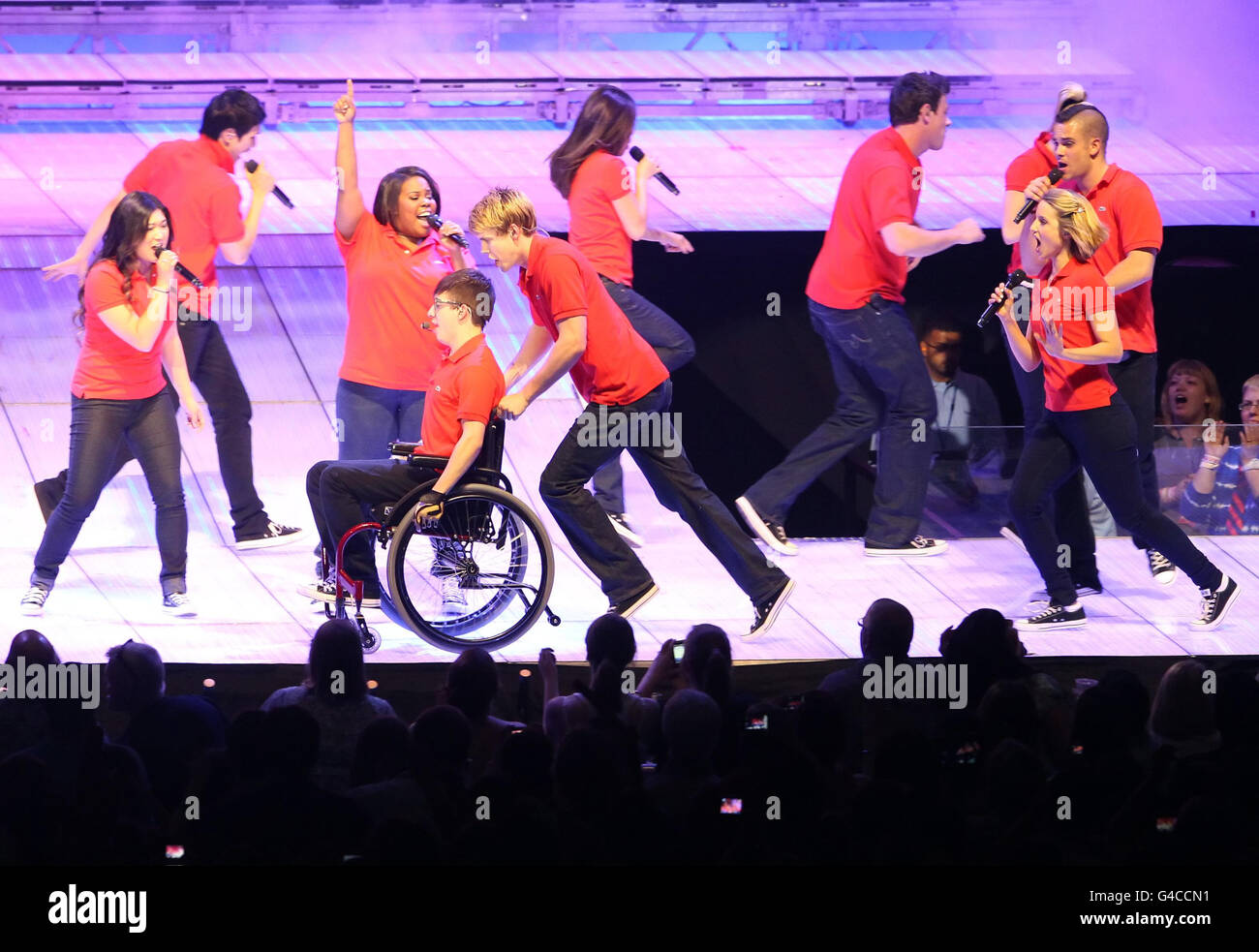 Glee Live Tour - London Stock Photo - Alamy