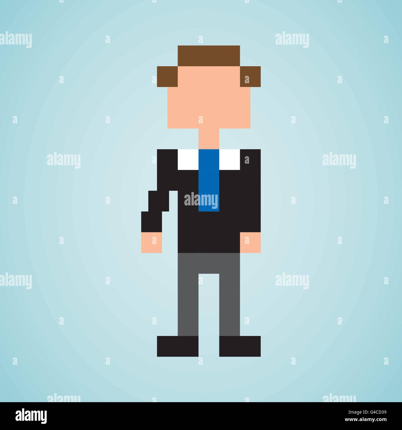 avatar person pixel design Stock Vector Image & Art - Alamy