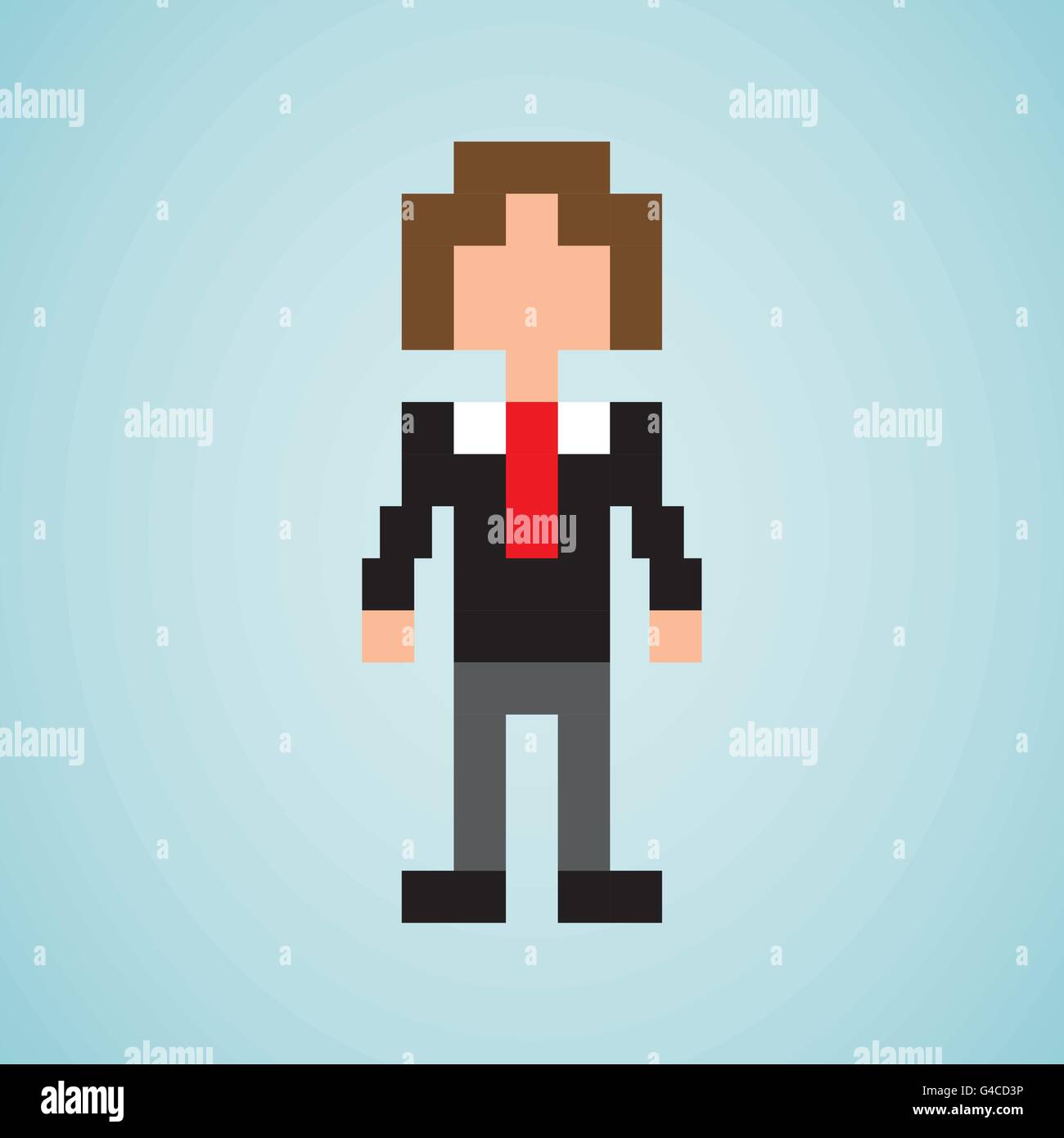 avatar person pixel design Stock Vector Image & Art - Alamy