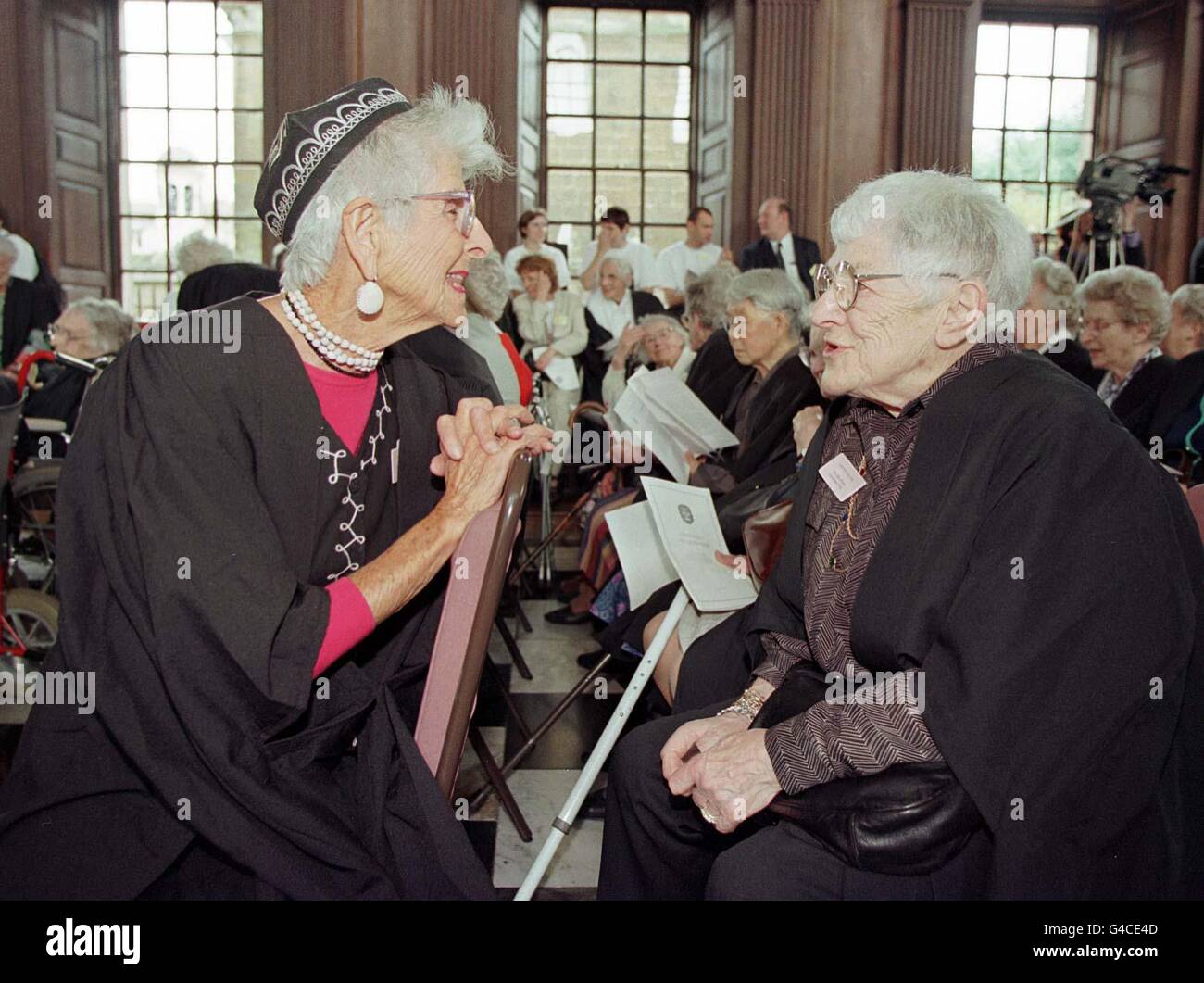 Elizabeth Mason (left) and Rita Wilson - two former students at ...