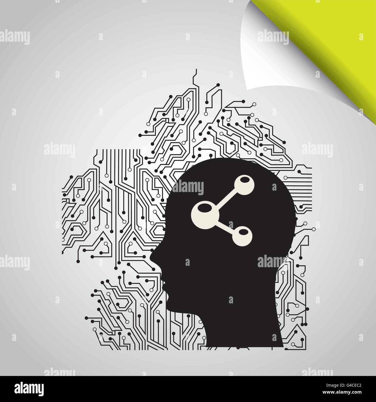 electrical circuit profile design Stock Vector Image & Art - Alamy