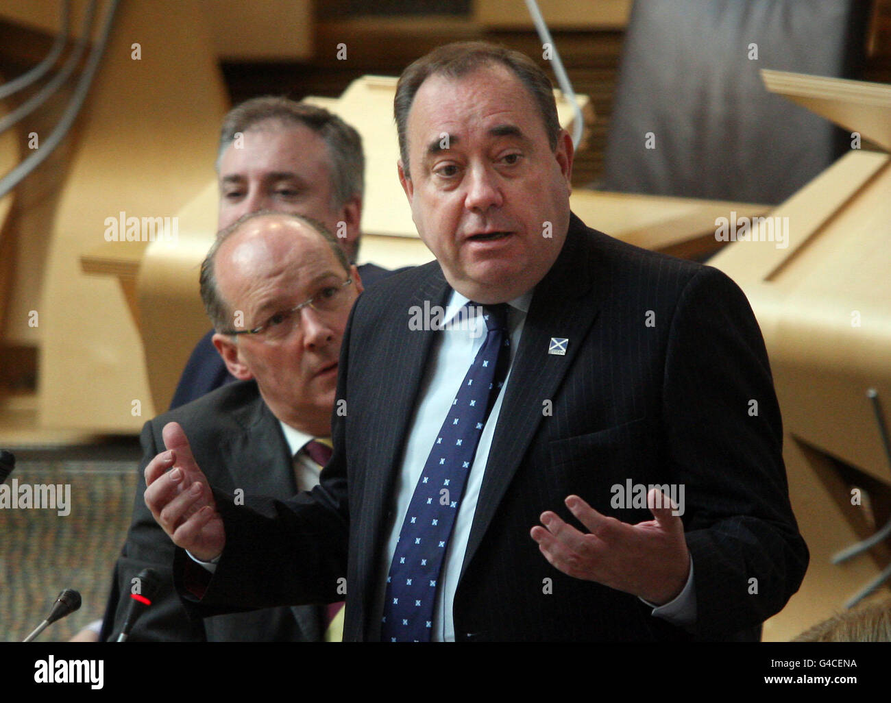 First Minister's Question Time Stock Photo - Alamy