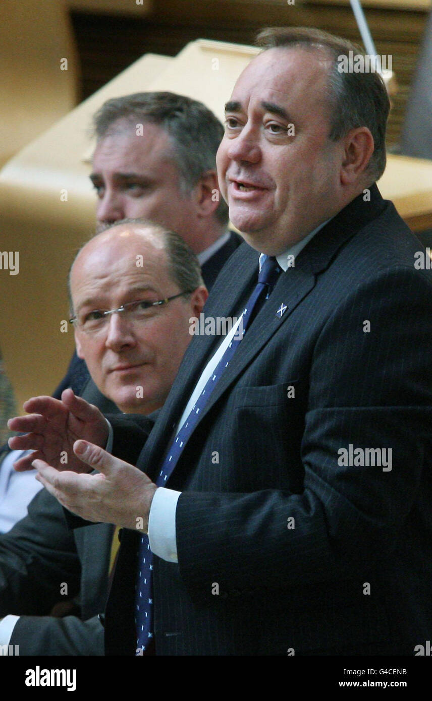 First Minister's Question Time Stock Photo - Alamy