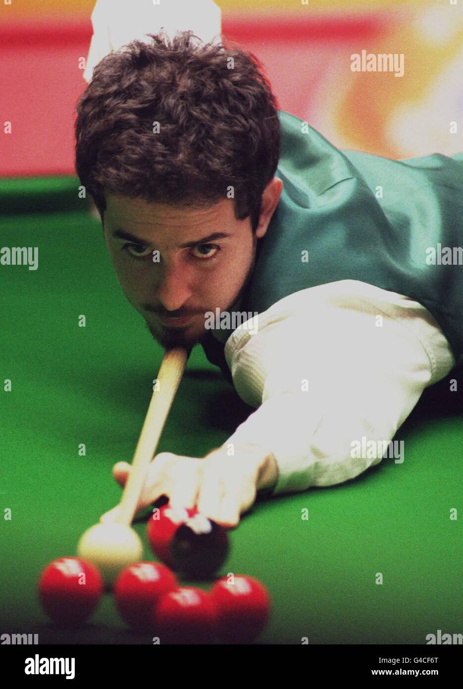 SNOOKER Hamilton action Stock Photo - Alamy